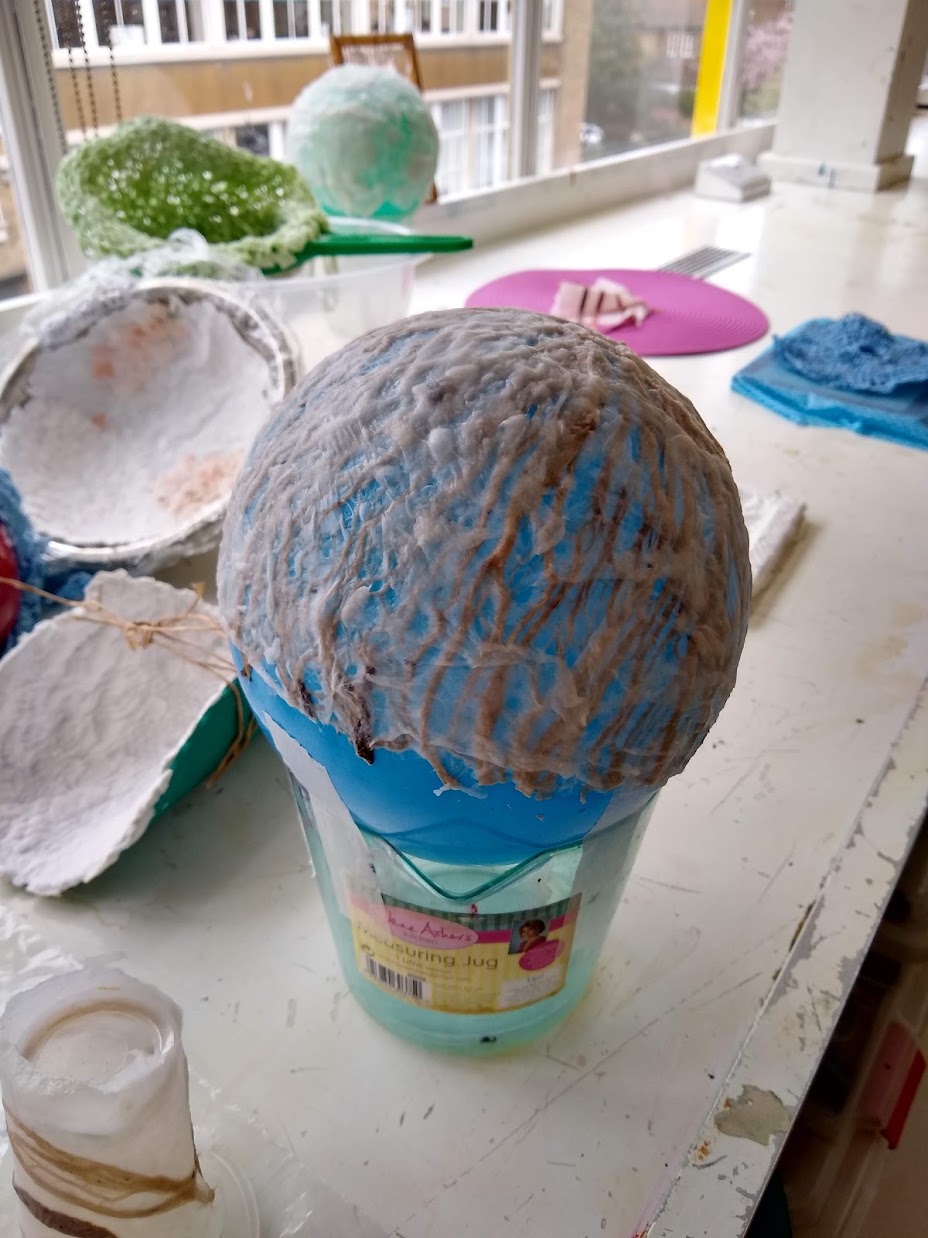 Paper vessel workshop with Lucy Baxandall - Kim Winter
