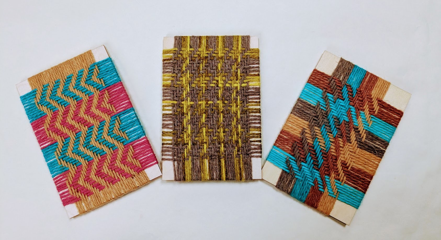Off-loom weaving - Kim Winter
