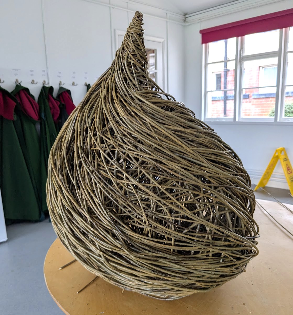 Scaling up with willow sculpture - Kim Winter